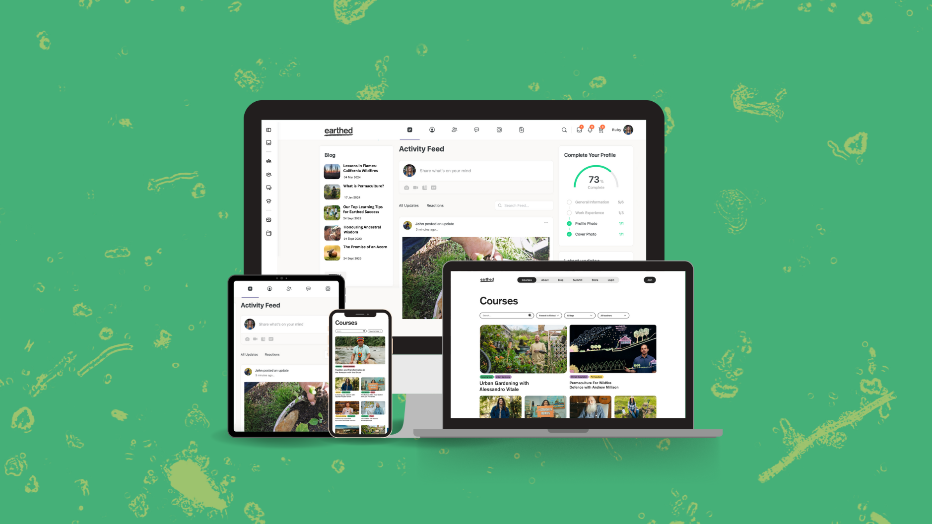 Homepage • Earthed